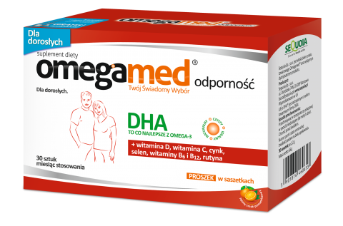 Omegamed Odporność dla dorosłych x 30 saszetek | cena, opinie ...