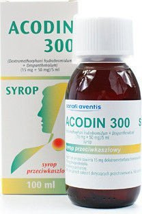 ACODIN 0,30 syrop 120ml | cena, opinie, dawkowanie, skład | i-Apteka.pl