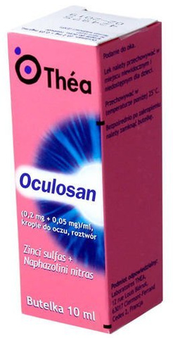 Oculosan krople 10ml | cena, opinie, dawkowanie, skład | i-Apteka.pl