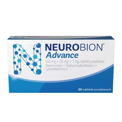 Neurobion Advance x 30 tabletek | cena, opinie, dawkowanie, skład | i ...