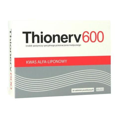 Thionerv 600 x 30 tabletek | cena, opinie, dawkowanie, skład | i-Apteka.pl