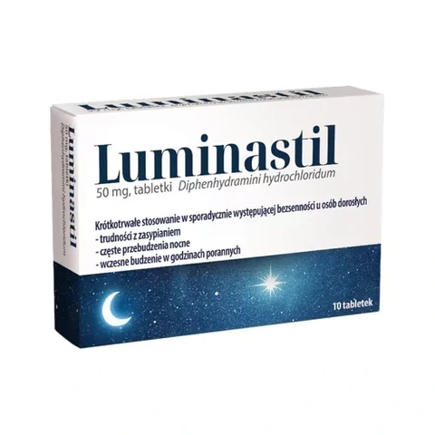 Luminastil 50mg x 10 tabletek | cena, opinie, dawkowanie, skład | i ...