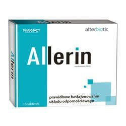 Allerin x 15 tabletek | cena, opinie, dawkowanie, skład | i-Apteka.pl