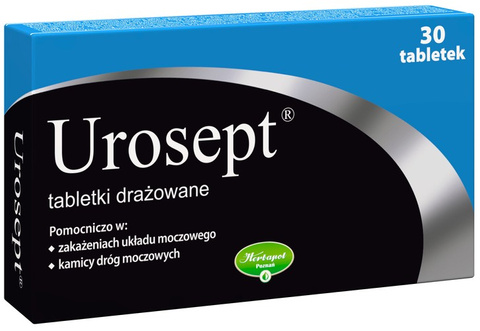 UROSEPT x 30 tabletek | cena, opinie, dawkowanie, skład | i-Apteka.pl