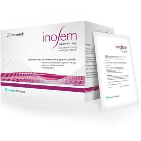 INOFEM x 30 saszetek | cena, opinie, dawkowanie, skład | i-Apteka.pl