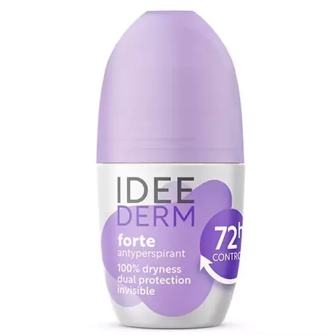 Idee Derm antyperspirant Forte 72h 50ml | cena, opinie, dawkowanie ...