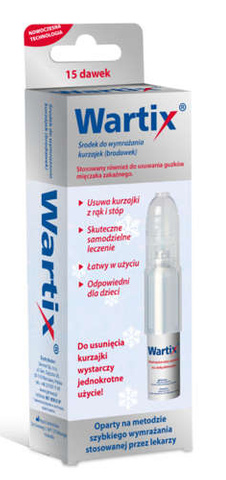 Wartix, środek do wymrażania kurzajek, 38 ml (15 dawek) | i-Apteka.pl