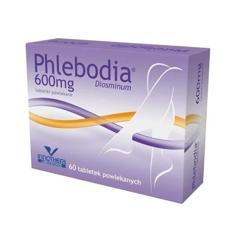 PHLEBODIA 600mg x 60 tabletek | cena, opinie, dawkowanie, skład | i ...