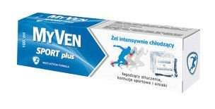 MYVEN SPORT PLUS żel intensywnie chłodzący 100ml | cena, opinie ...