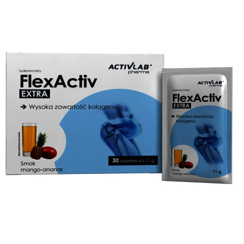 FlexActiv Extra x 30 saszetek | cena, opinie, dawkowanie, skład | i ...