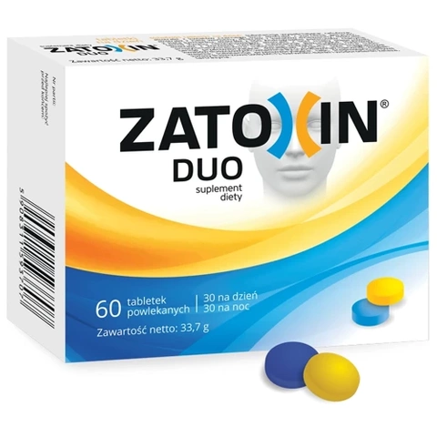 Zatoxin DUO x 30 tabletek na dzień+30 tabletek na noc | cena, opinie ...