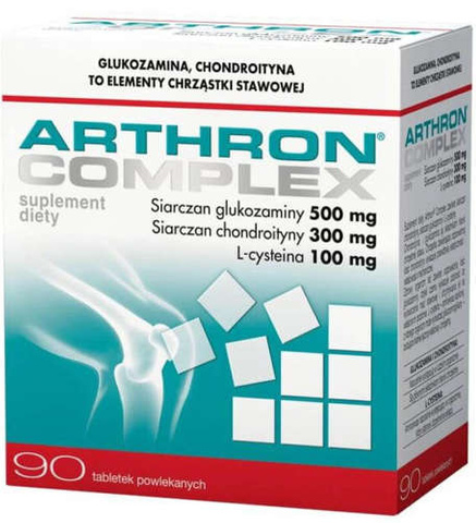 ARTHRON Complex x 90 tabletek | cena, opinie, dawkowanie, skład | i ...