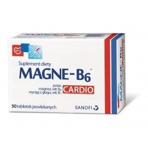 Magne B6 Cardio x 50 tabletek | cena, opinie, dawkowanie, skład | i ...