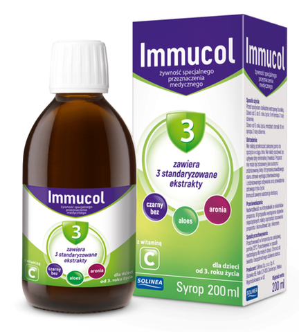Immucol 3 syrop 200ml | cena, opinie, dawkowanie, skład | i-Apteka.pl