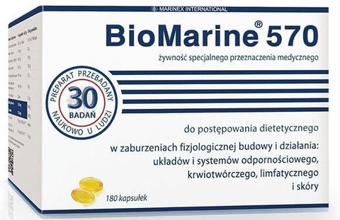 BIOMARINE 570 x 180 kapsułek | cena, opinie, dawkowanie, skład | i ...
