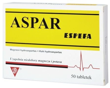 ASPAR x 50 tabletek | cena, opinie, dawkowanie, skład | i-Apteka.pl
