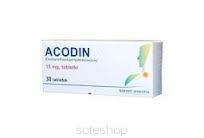 ACODIN 15mg x 30 tabletek | cena, opinie, dawkowanie, skład | i-Apteka.pl