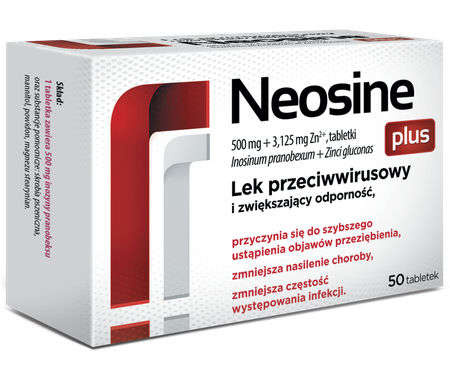 Neosine Plus x 50 tabletek | cena, opinie, dawkowanie, skład | i-Apteka.pl
