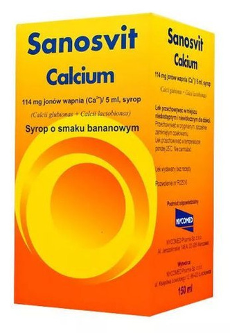 SANOSVIT syrop 150ml | cena, opinie, dawkowanie, skład | i-Apteka.pl