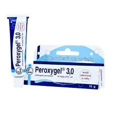 PEROXYGEL 3% woda utleniona w żelu 15g | cena, opinie, dawkowanie ...