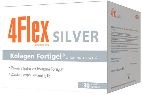 4FLEX SILVER x 30 saszetek | cena, opinie, dawkowanie, skład | i-Apteka.pl