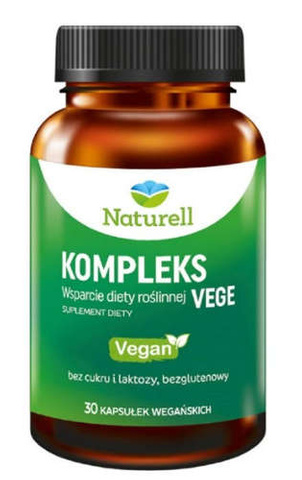 Naturell Kompleks Vege x 30 kapsułek | cena, opinie, dawkowanie, skład | i-Apteka.pl