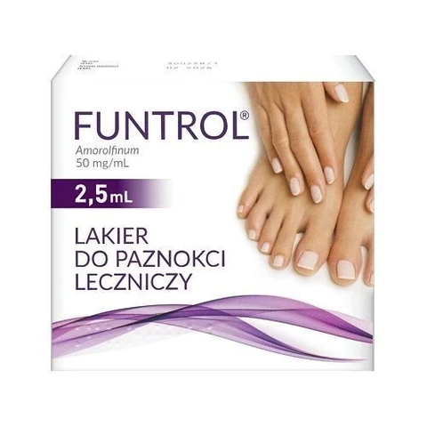 Funtrol lakier do paznokci 0,05g/ml 2,5ml | cena, opinie, dawkowanie ...