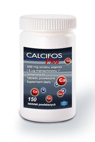 CALCIFOS PLUS x 150 tabletek | cena, opinie, dawkowanie, skład | i ...