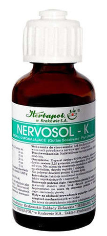 NERVOSOL-K krople 35g | cena, opinie, dawkowanie, skład | i-Apteka.pl