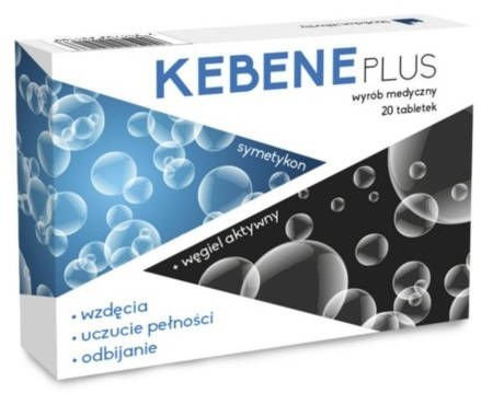 Kebene Plus x 20 tabletek | cena, opinie, dawkowanie, skład | i-Apteka.pl
