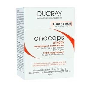 DUCRAY ANACAPS TRI-ACTIV x 30 kapsułek | cena, opinie, dawkowanie ...