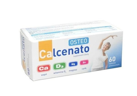 CALCENATO OSTEO x 60 tabletek | cena, opinie, dawkowanie, skład | i ...