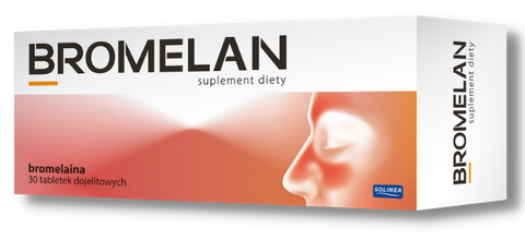 Bromelan x 30 tabletek | cena, opinie, dawkowanie, skład | i-Apteka.pl