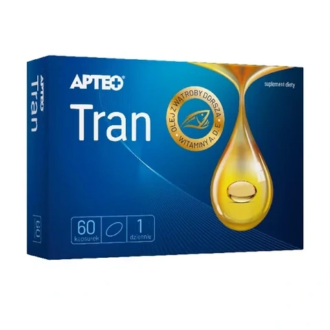 TRAN APTEO x 60 kapsułek | cena, opinie, dawkowanie, skład | i-Apteka.pl