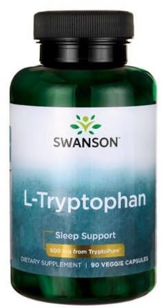 SWANSON TryptoPure L-tryptophan x 90 kapsułek | cena, opinie ...