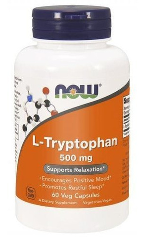L-Tryptofan 500mg x 60 kapsułek | cena, opinie, dawkowanie, skład | i ...