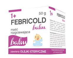 Febricold balm 1+ maść rozgrzewająca 50g | cena, opinie, dawkowanie ...