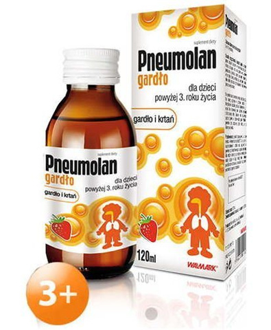 Pneumolan gardło 120ml | cena, opinie, dawkowanie, skład | i-Apteka.pl
