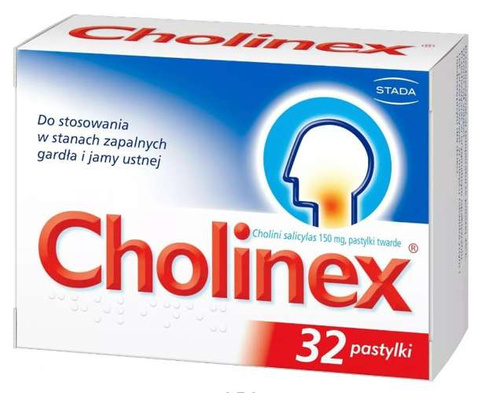 Cholinex, 150 mg, 32 pastylki do ssania | i-Apteka.pl