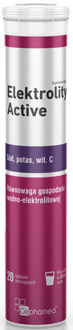 Elektrolity Active x 20 tabletek musujących | cena, opinie, dawkowanie ...
