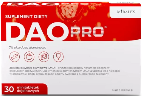 DAOPro x 30 tabletek | cena, opinie, dawkowanie, skład | i-Apteka.pl
