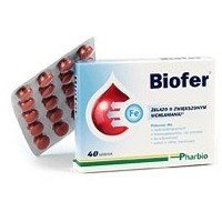 BIOFER x 40 tabletek | cena, opinie, dawkowanie, skład | i-Apteka.pl