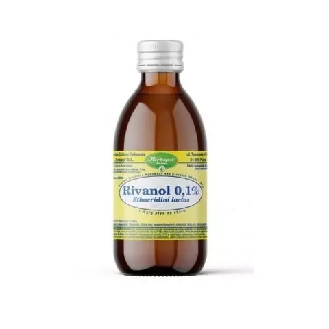 Rivanol 0,1% roztwór 90g | cena, opinie, dawkowanie, skład | i-Apteka.pl