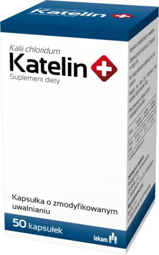 KATELIN + x 50 kapsułek - opinie, działanie, skład - Lek-am - i-Apteka.pl