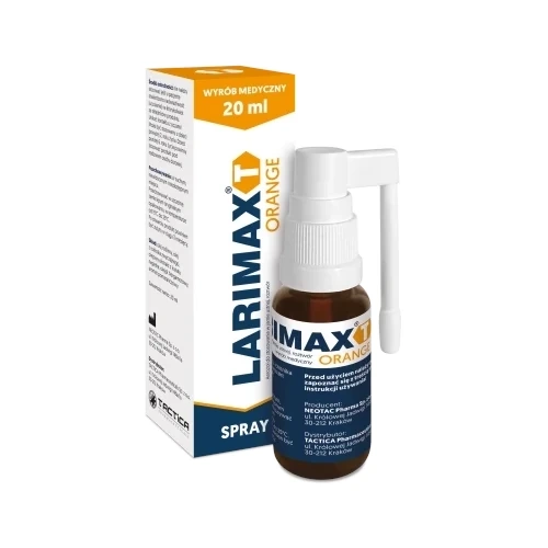 LARIMAX T Orange spray 20ml - opinie, działanie, skład - Tactica - i ...