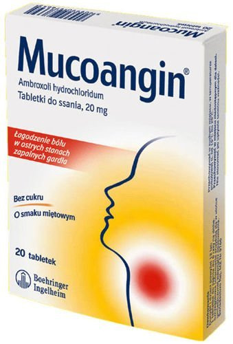 MUCOANGIN x 20 tabletek do ssania - opinie, działanie, skład ...