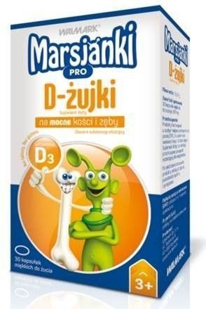 Marsjanki Pro D-żujki x 30 kapsułek - opinie, działanie, skład ...