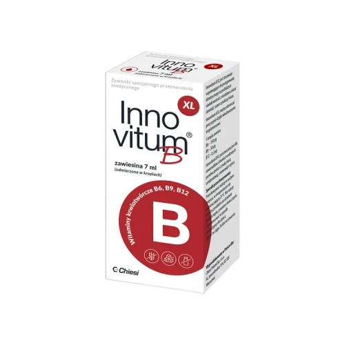 InnovitumB XL krople 7ml - opinie, działanie, skład - Chiesi Poland Sp ...