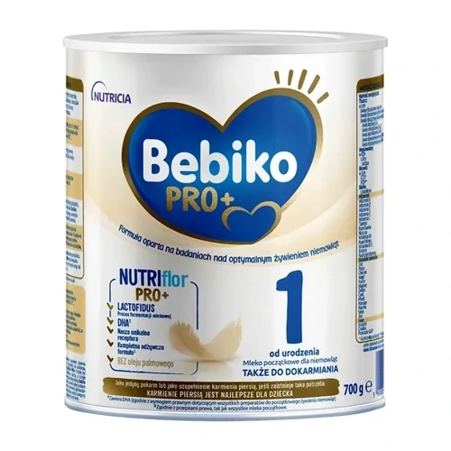 Bebiko Pro+1 proszek 700g - opinie, działanie, skład - Nutricia Polska ...