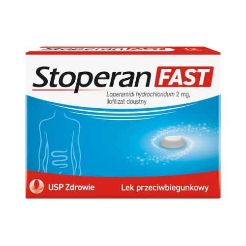 Stoperan Fast x 12 tabletek - opinie, działanie, skład - USP zdrowie ...